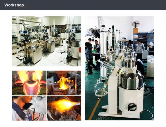 laboratory distillation column double effect vacuum evaporator