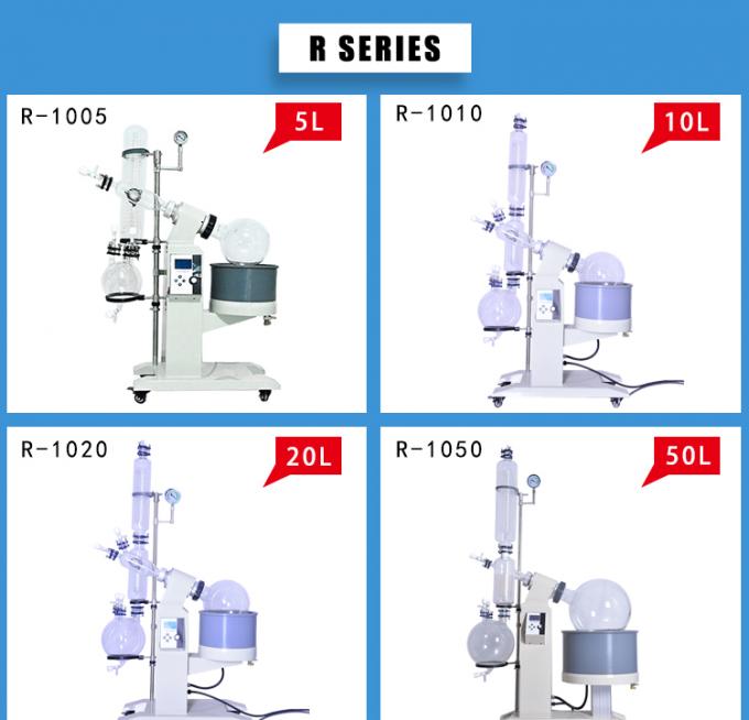 50 Liter Crystallizer Equipment Vacuum Distillation Rotary Evaporator