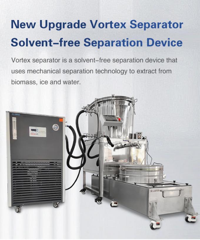 Commercial Ice Water Solventless Extractor Bubble Hash Vortex Trichome ...