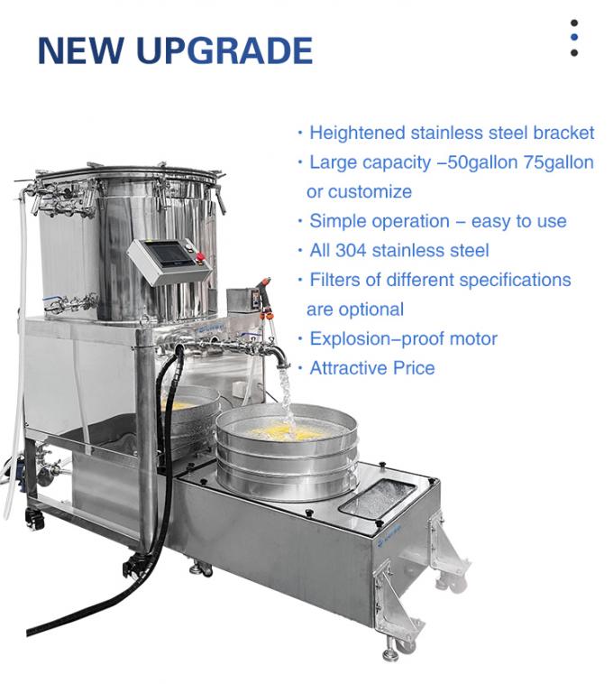 Commercial Ice Water Solventless Extractor Bubble Hash Vortex Trichome ...