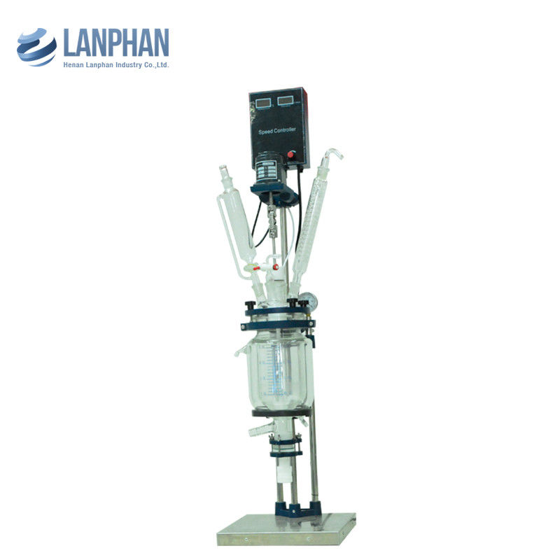 Semi Automatic 370W 2L Mini Lab Scale Pyrolysis Reactor