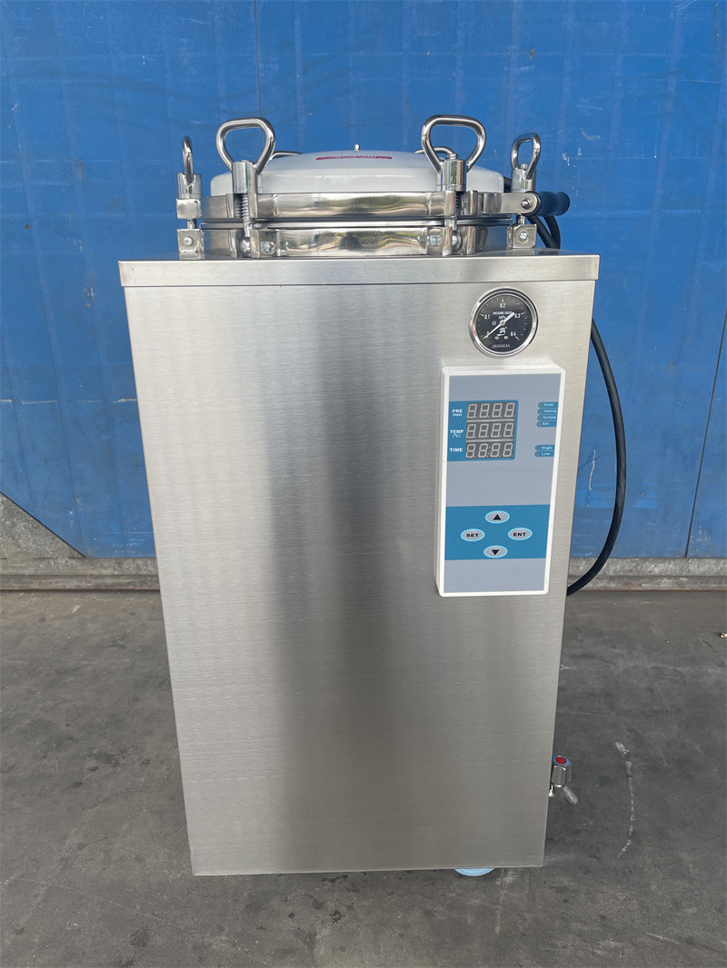 Lab Vertical Steam Sterilizer Autoclave Portable Hospital Medical