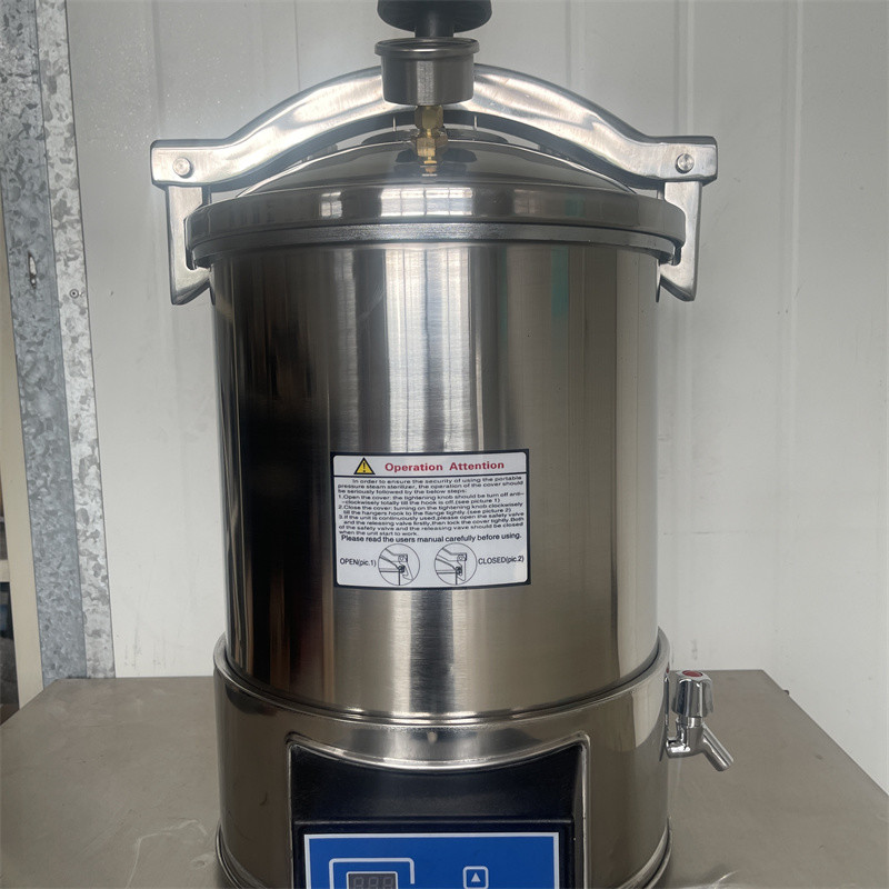 Medical Dental Laboratory Autoclave Sterilizer Portable 18L 24L ...
