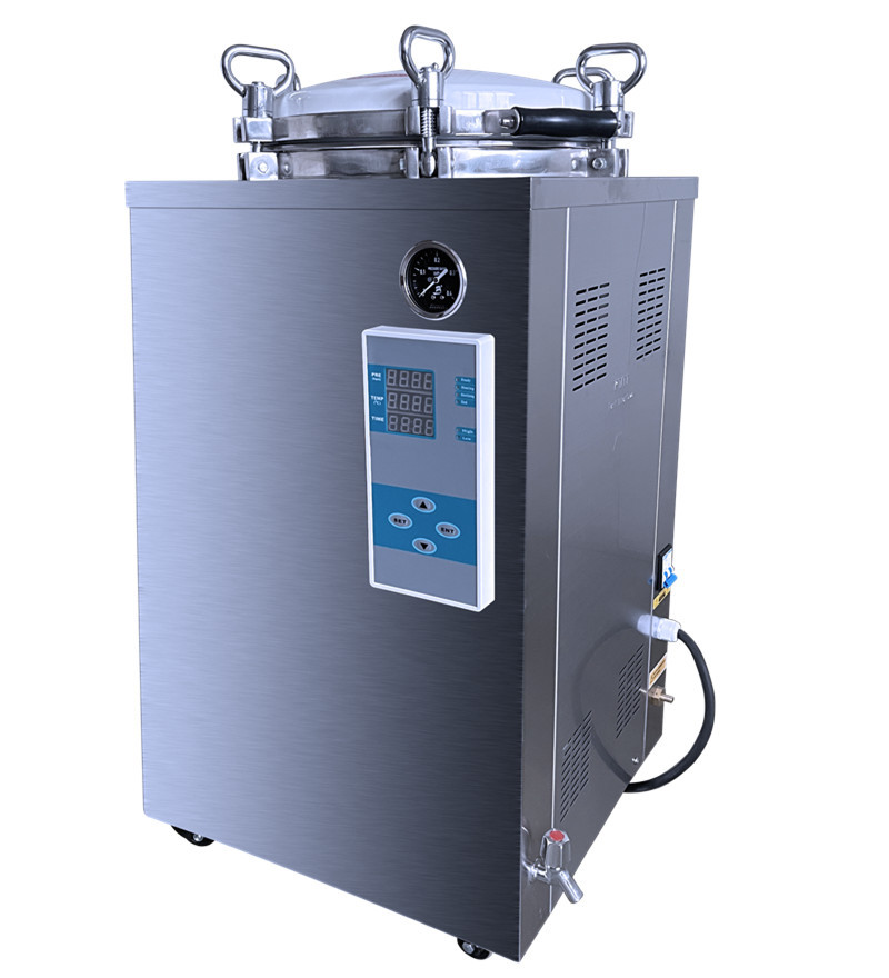 150L Mushroom Growing Equipment Vertical Steam Autoclave Sterilizer