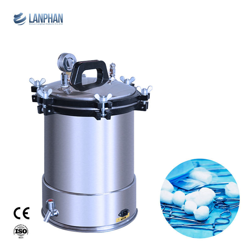 Lanphan Mini Portable Autoclave Small Retort Sterilizer Machine 2kw