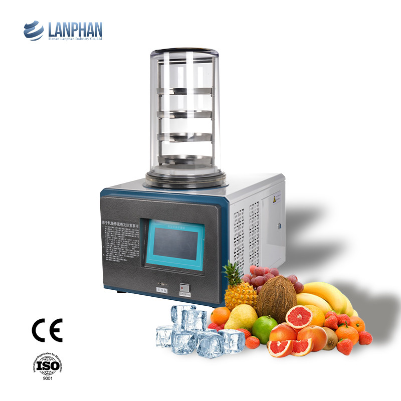 0.1㎡ 3-4kg Mini Lab Freeze Dryer Lyophilizer Freeze Dryer Machine With ...