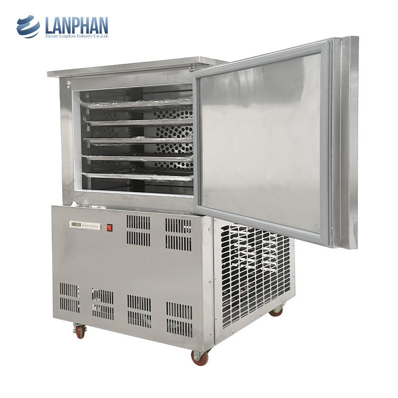 -45℃ 5 Trays Food Blast Chiller And Shock Freezer Blast Freezer For ...