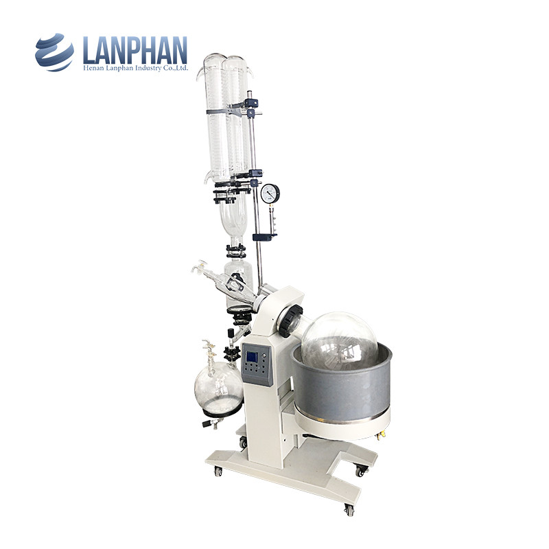 laboratory distillation column double effect vacuum evaporator