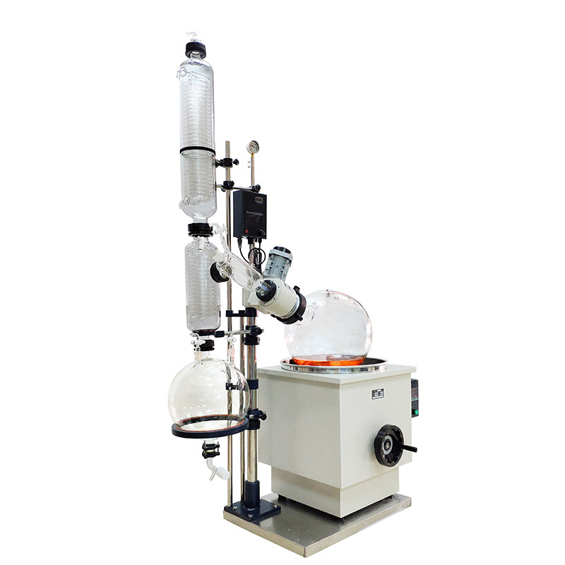 50l Crystallizer Manual Lifting Rotary Evaporator Machine