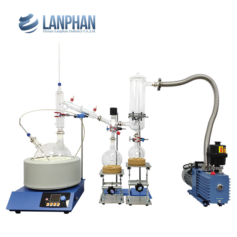 Short Path Distillation Equipment Lab Crystallizer High borosilicate G3.3
