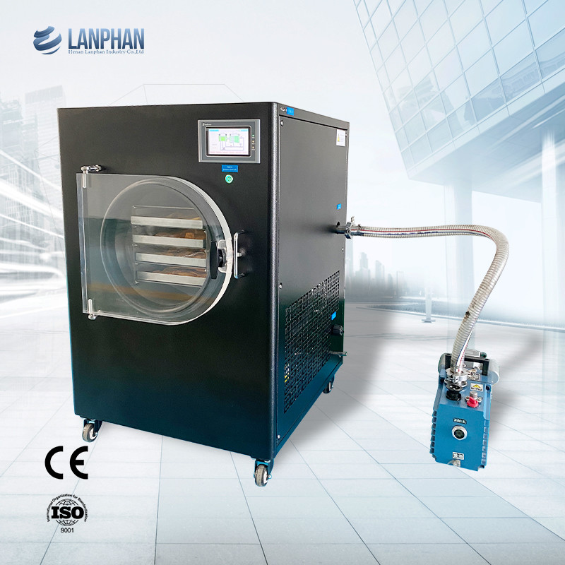 750W Home Use 0.1㎡ Vertical Vacuum Freeze Dryer Machine For Food