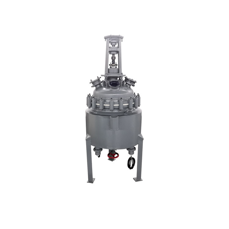 Paddle 300L Chemical Reactor Cladding Cubic Glass Lined Reactor