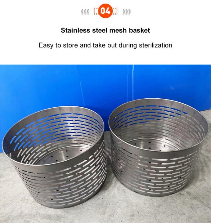 Chemical Medical Vacuum Autoclave High Pressure Steam Sterilizer Machine